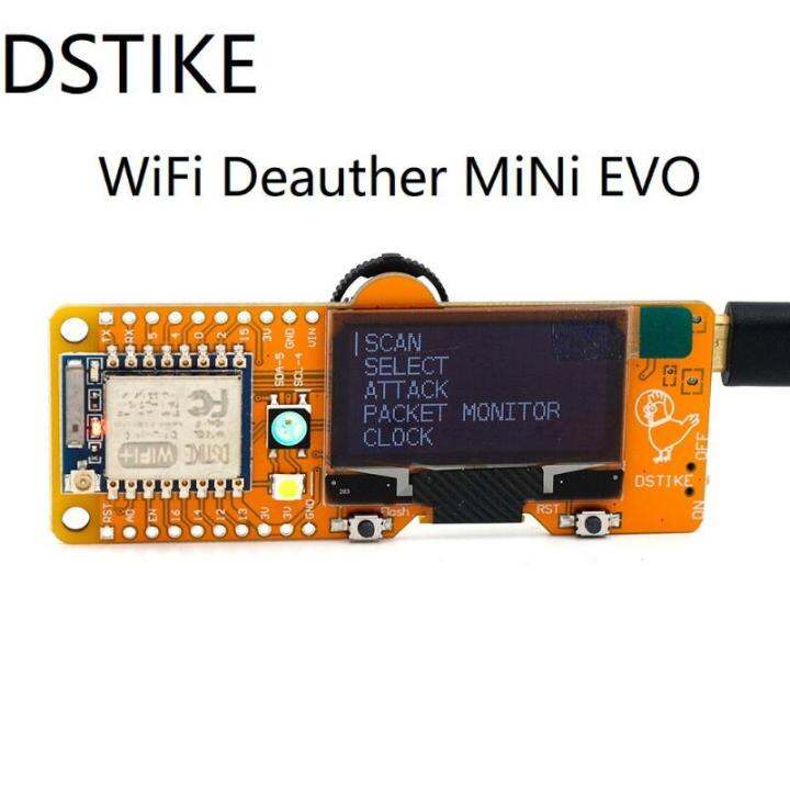 Dstike Wifi Deauther Mini Mini Evo Esp8266 With 1 3 Oled Development