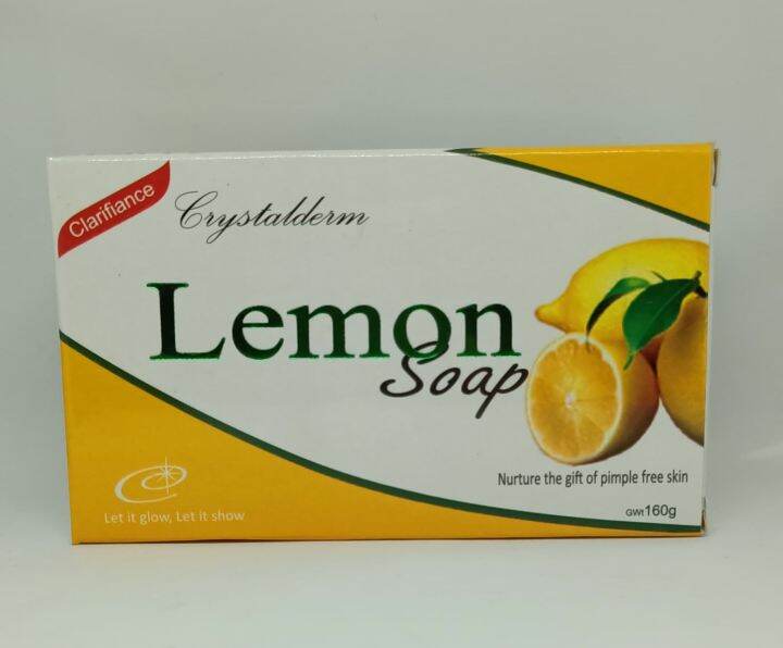 Crystalderm Lemon Soap 160g | Lazada PH