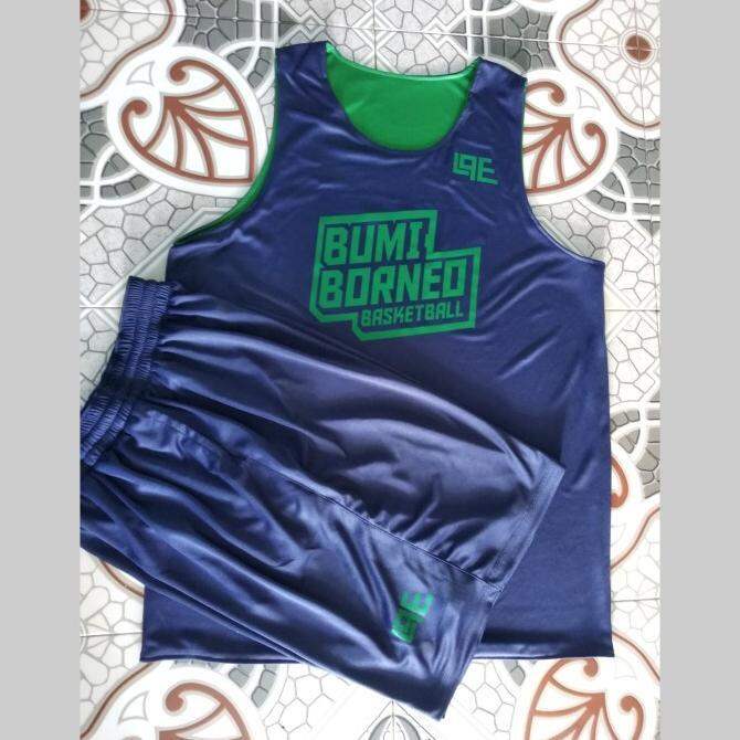 jersey basket BBB BUMI BORNEO BASKETBALL bolak-balik | Lazada Indonesia