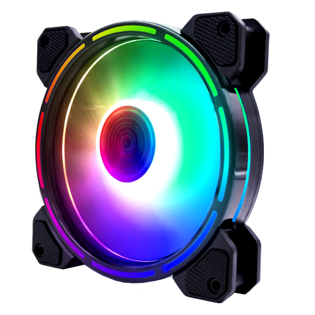 Coolmoon Rgb Fan With Ir Remote Controller Quiet 120mm Computer Case ...