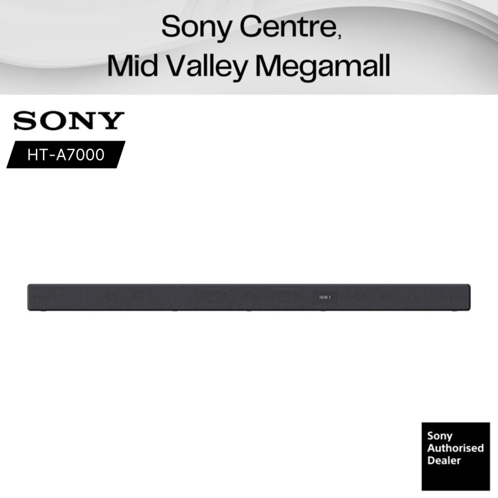 Sony HT-A7000 Sound Bar Surround Sound Home Theater 7.1.2ch Dolby Atmos ...