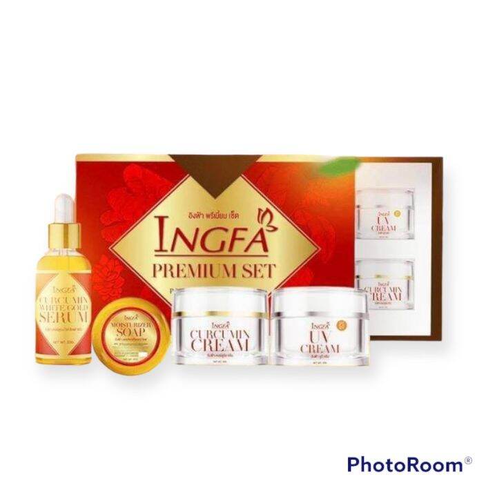 ชุดครีมอิงฟ้าพรีเมี่ยม เซ็ต INGFA PREMIUM SET 4ชิ้น/เซ็ต (1 เซ็ต) | Lazada.co.th