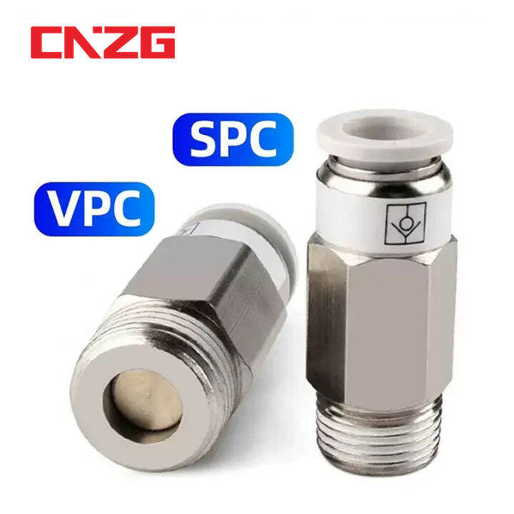 Spc/Vpc One-Way Check Valve Single Direction Connector Straight Fitting ...