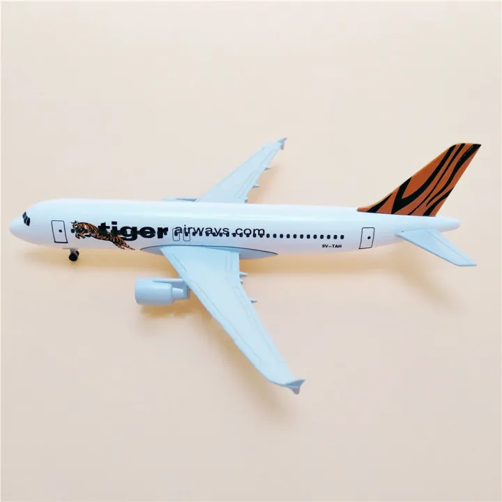 Tiger Airlines Airbus A320 20 cm High Quality Die Cast Aircraft Model ...