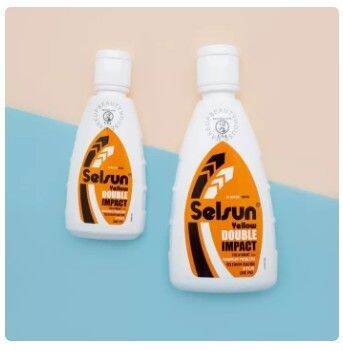 SELSUN YELLOW DOUBLE IMPACT 50ML SELSUN KUNING ANTI KETOMBE | Lazada ...