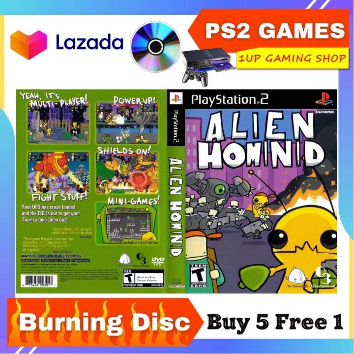 Kaset DVD Game PS2 Alien Hominid | Lazada Indonesia
