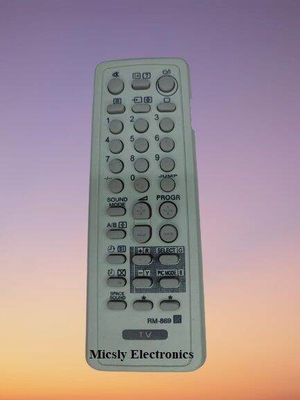 Sony CRT TV Remote RM-869 | Lazada PH