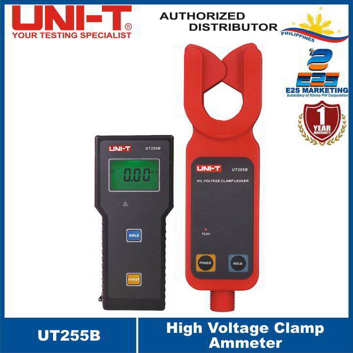 UNI-T High Voltage Clamp Amp Meter UT-255B Wireless Transmission 69KV ...