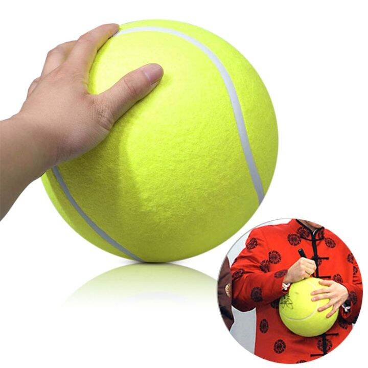 Giant Tennis Ball 24 CM Pet TOY Signature JUMBO Big Tennis Ball | Lazada