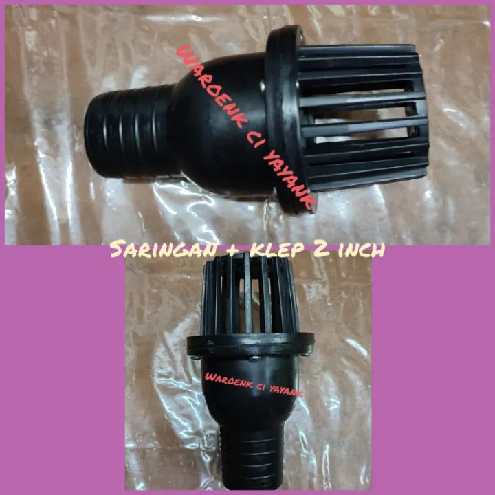 Saringan Air + Klep Pompa Irigasi Foot Klep Valve Water Pump 2 INCH ...