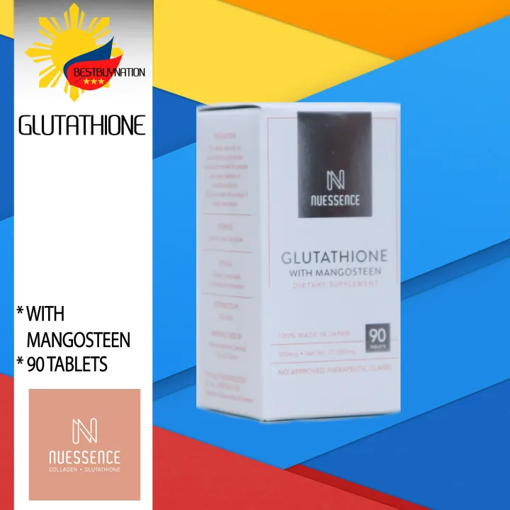 NUESSENCE GLUTATHIONE WITH MANGOSTEEN 90 Tablets | Lazada PH