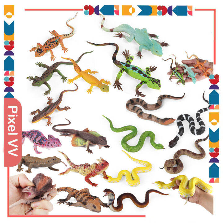 Simulation reptile Animal Model Snake Cobra Python Rattlesnake Lizard ...