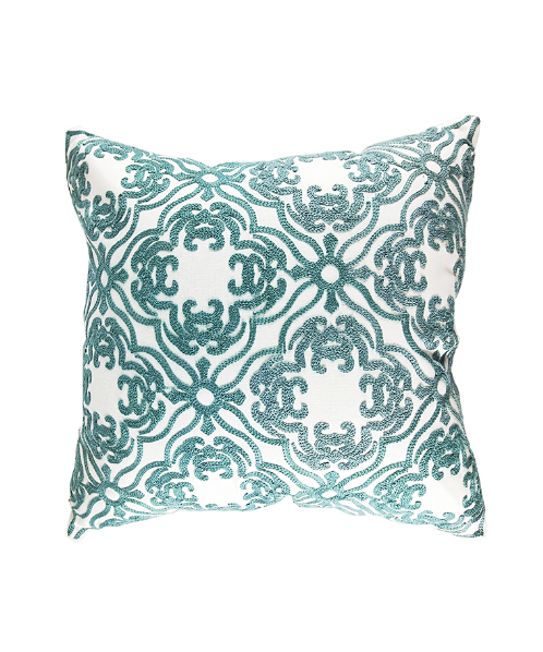 SuperSales - X1 ชิ้น - หมอนอิง ระดับพรีเมี่ยม ขนาด 40×40×8ซม. CY04 สีเขียว ส่งไว อย่ารอช้า ...