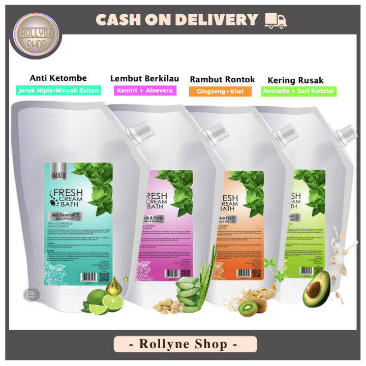 Inaura Creambath Fresh 1000gr | Lazada Indonesia