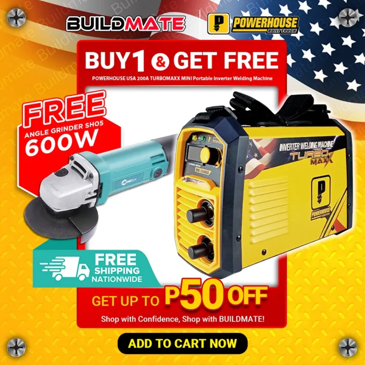 ☢ The spot ☢POWERHOUSE USA 200A TURBOMAXX MINI Portable Inverter ...