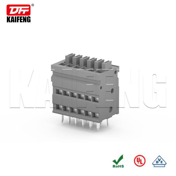 Screw-free terminal KF143V, 2.54mm spacing, screw-free, spring-type ...