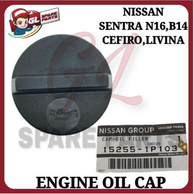 ENGINE OIL CAP (ORIGINAL) NISSAN LIVINA,CEFIRO A32,SENTRA N16,B14 ...