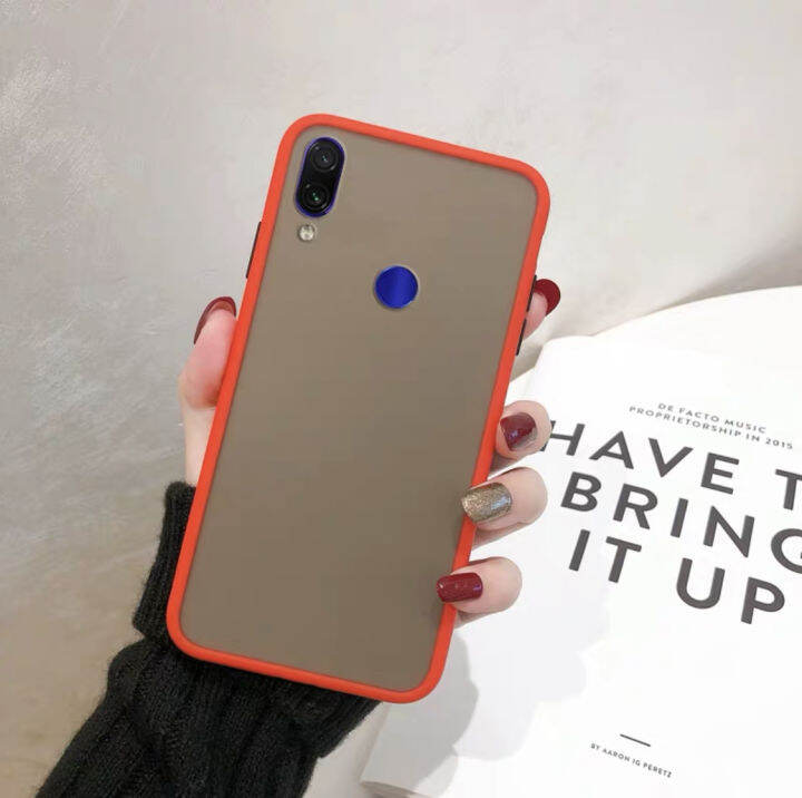 [พร้อมส่งจากไทย] Case Huawei Y9 2019 เคสกันกระแทก ปุ่มสีผิวด้าน กันรอย ...
