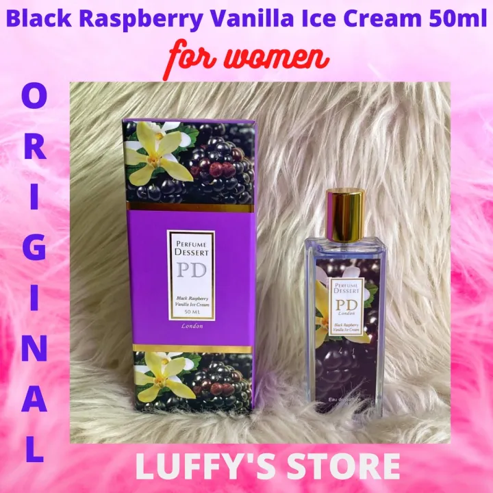 with Freebie Perfume Dessert Black Raspberry Vanilla Ice Cream 50ml ...
