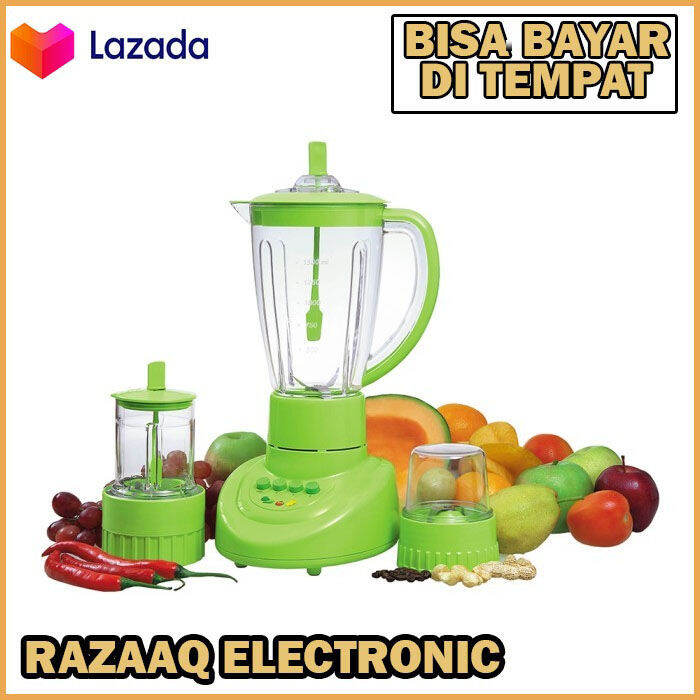 Miyako BL 152 PF/AF Blender plastik Kapasitas 1,5 Liter Isi 3 Pcs ...