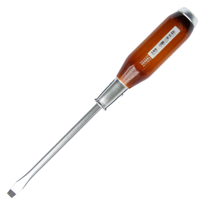 VESSEL 100 "POWERFUL" Tang-Thru screwdriver per piece ( JAPAN BRAND ...