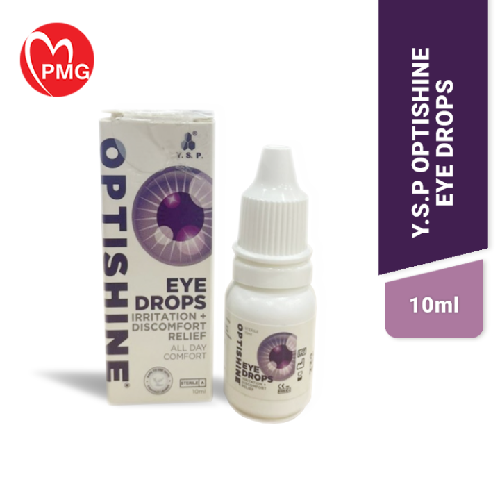 [Y.S.P] Optishine Eye Drops 10ml - relief irritation and discomfort ...