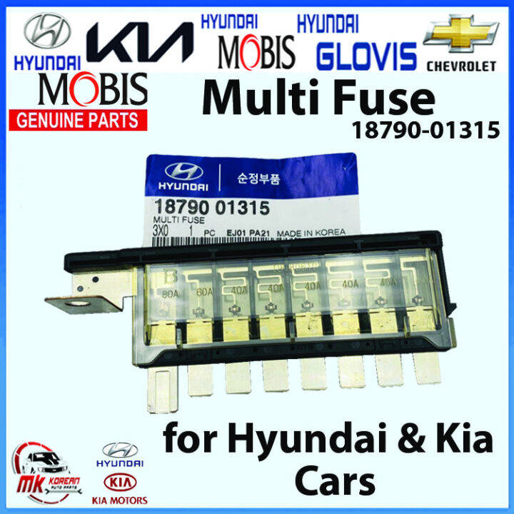[GENUINE] Multi Fuse for Hyundai & Kia Cars. 18790-01315. GENUINE PARTS ...