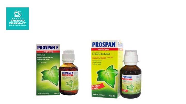 Prospan Cough Syrup (100ml/200ML)/PROSPAN F 100ML | Lazada