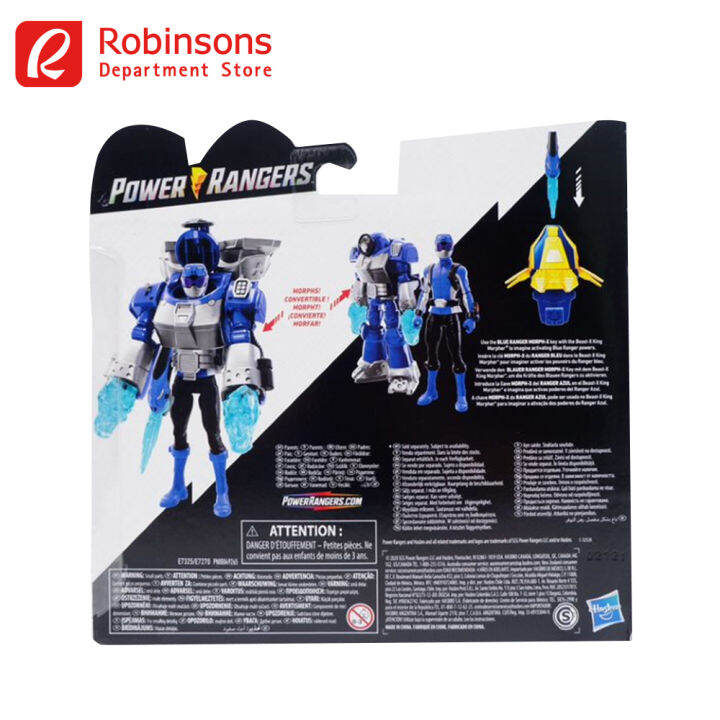 Power Rangers Beast Morphers Red Ranger and Morphin Smash Beastbot 6 ...