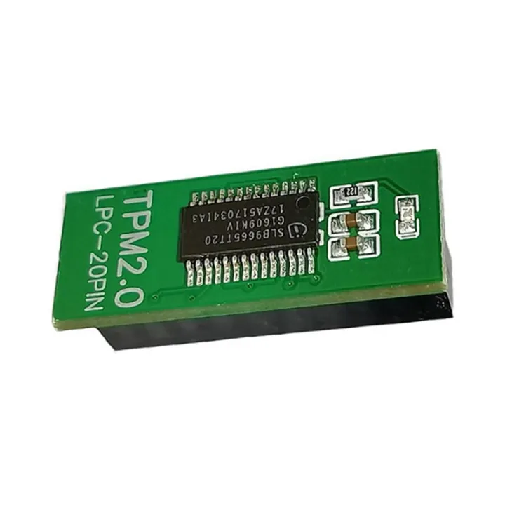 Tpm Module 20Pin Lpc for Asus/Intel/Amd/Gigabyte Encryption Security ...