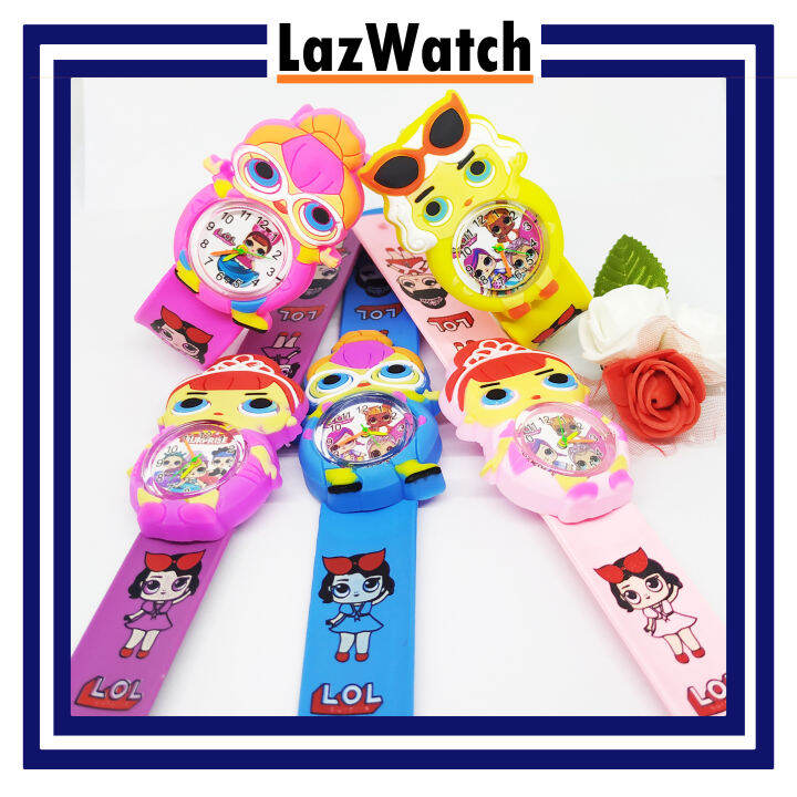 Jam Tangan Ceplok Karakter LOL Anak Lucu FREE Battery | Lazada Indonesia