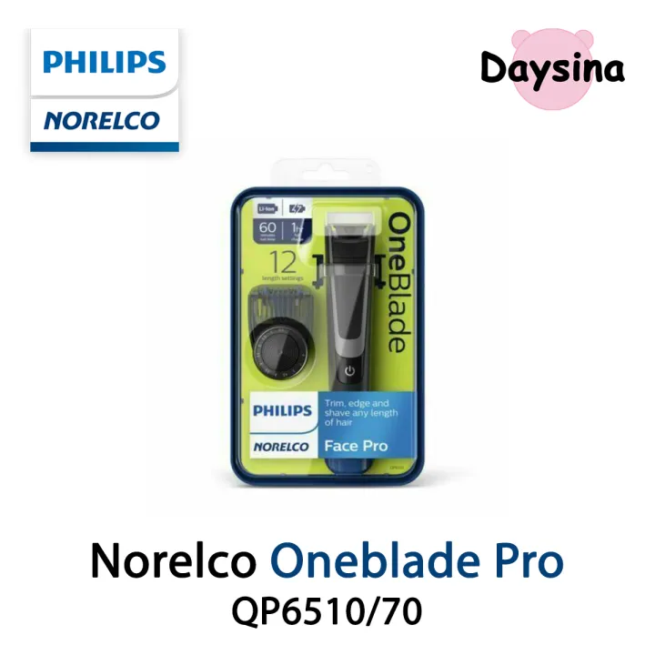 Philips Norelco Oneblade Pro Hybrid Electric Trimmer and Shaver, QP6510 ...