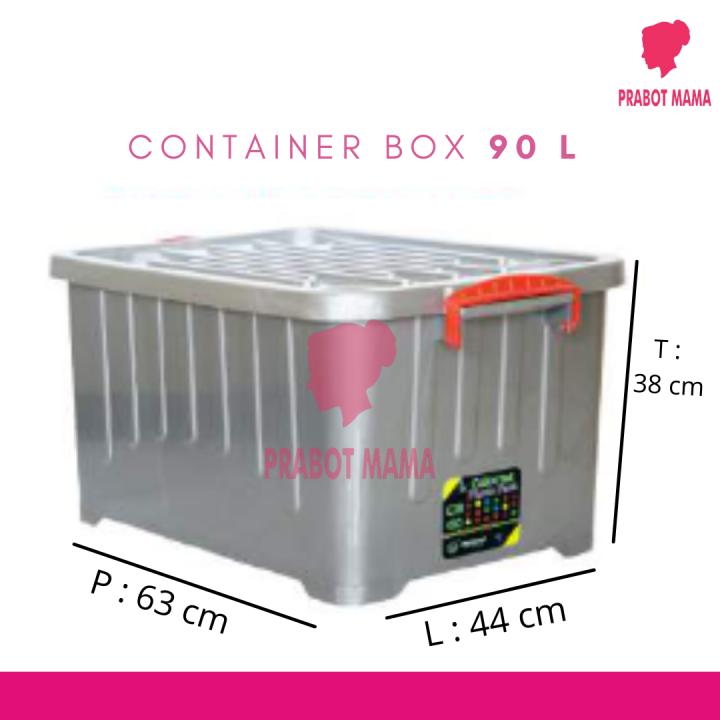 Container Box Besar Warna Silver / Countainer Box Plastik / Kotak ...