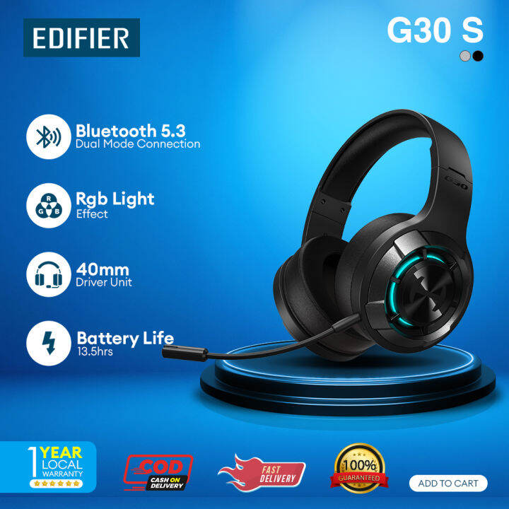 Edifier G30S DUAL- MODE GAMING Wireless HEADSET | Lazada PH