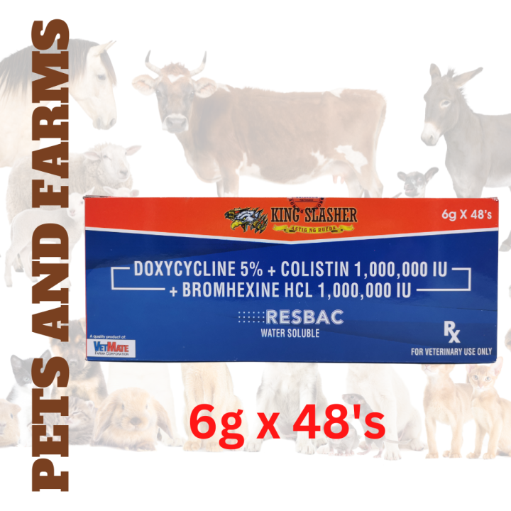 KING SLASHER RESBAC BROMHEXINE 6 X 48 BOX | Lazada PH
