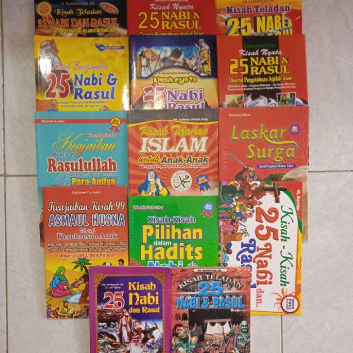 Kisah 25 Nabi dan Rasul, Kisah-kisah Islami | Lazada Indonesia