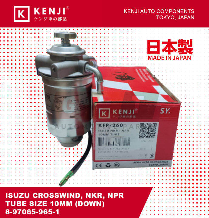 Fuel Pump Assembly for ISUZU 4JA1, 4HF1 / 10MM Tube Down - KENJI JAPAN ...