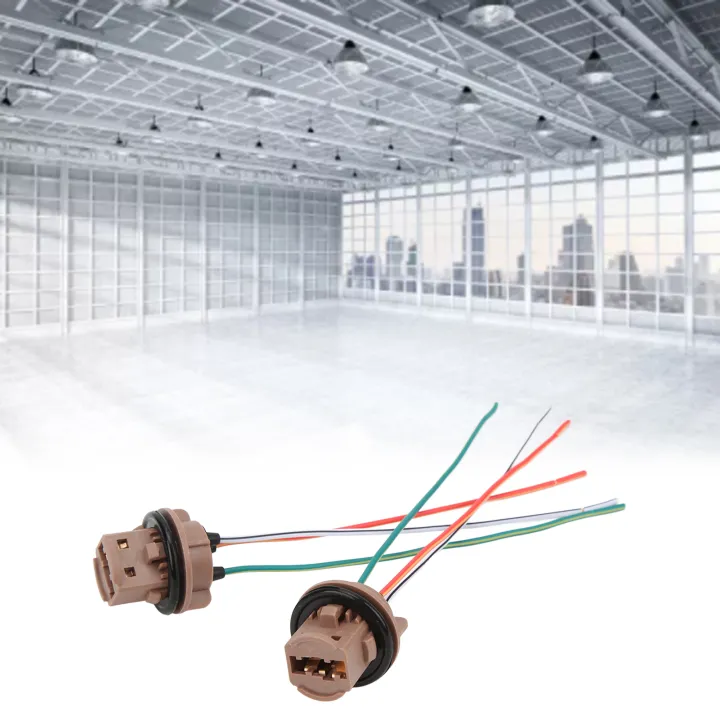 Tail Light Harness 2Pcs Brake Light Socket Female Head LED Tail Light ...