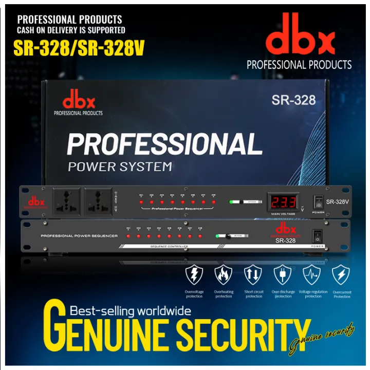 DBX Power Manager SR-328/SR-328V 8 Channel 40A Power Controller Audio Power timing is suitable ...