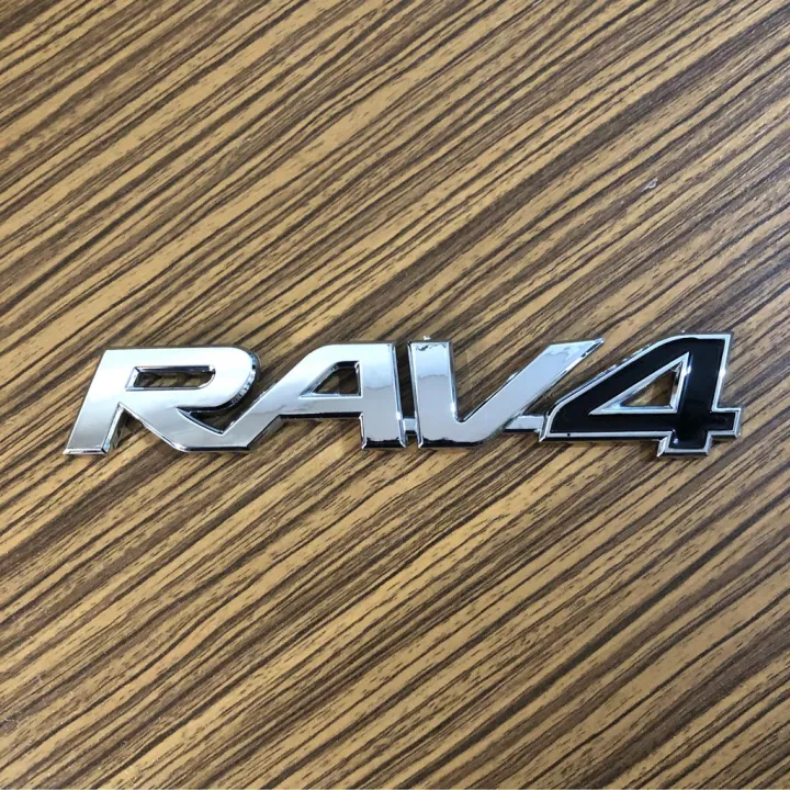 RAV4 Emblem Decal Stick on for Toyota (JRED) | Lazada PH