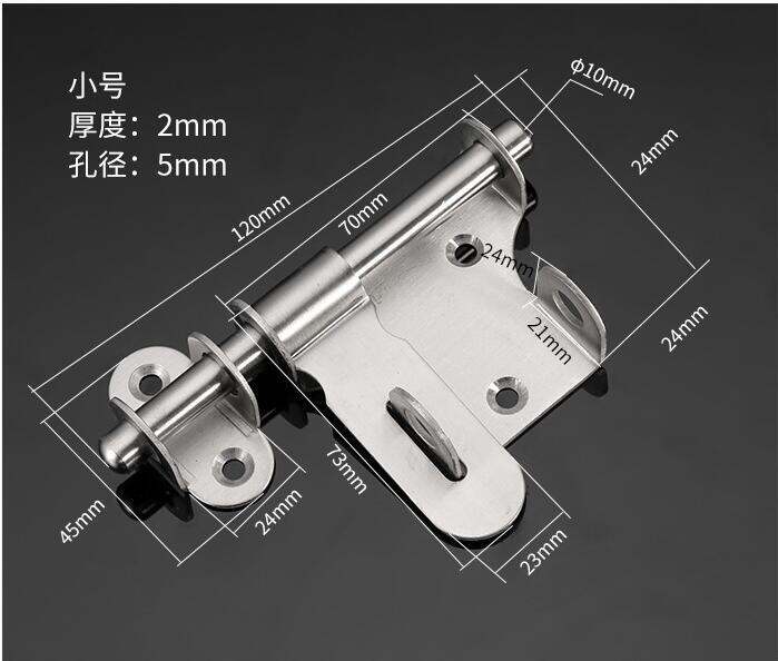 Bolt Gate Latches ty Door Lock lock,Heavy Duty Stainless Steel Hardware ...