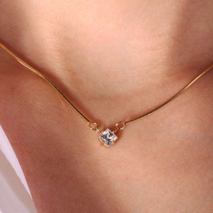 Valichain - Petite Gem Necklace | Lazada.co.th