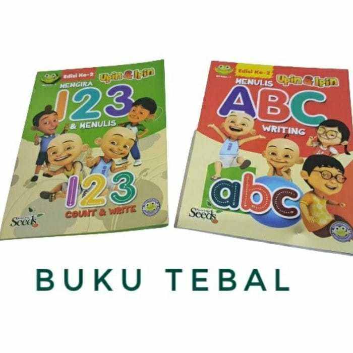 ёям ёэрсёэрдёэраёэргёэрш ёэртёэруёэроёэрвёэркёям Upin Ipin Menulis Abc 123 Buku Pra Sekolah Upin Ipi