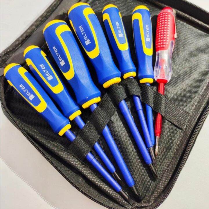 Obeng Listrik Set 7 Pcs - Insulated Screwdriver Set Obeng Listrik Set ...