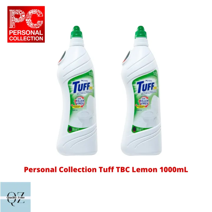 Personal Collection TUFF TBC LEMON SCENT Toilet Bowl Cleaner 1000ml ( 2 ...
