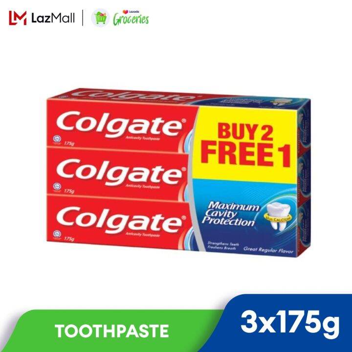Colgate Maximum Cavity Protection Great Regular Flavour Toothpaste ...