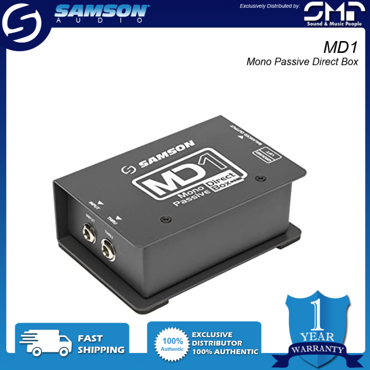 SAMSON MD1 Mono Passive Direct Box | Lazada PH