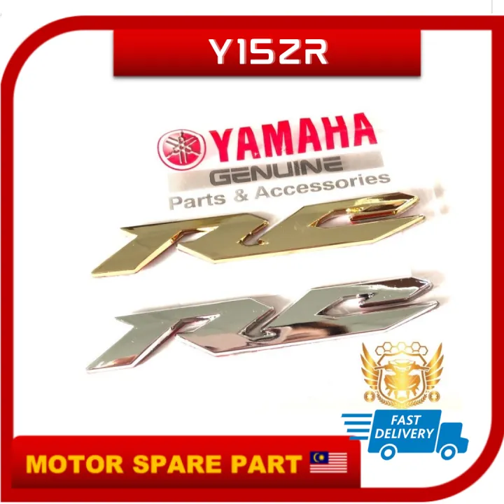 YAMAHA YSUKU Y15ZR Y15 Y15ZR Y150 RC LOGO TIMBUL STICKER EXCITER RC ...