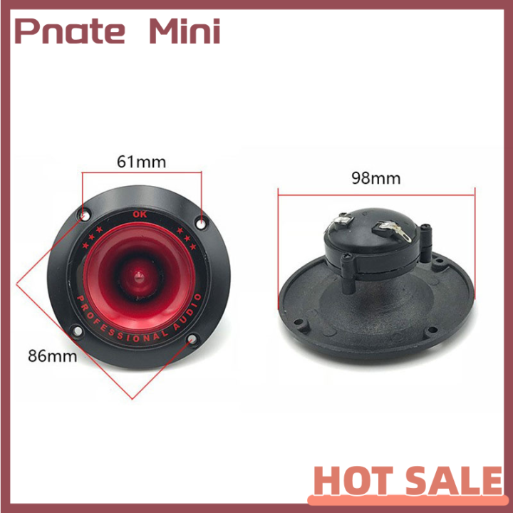Pnate 2pcs Piezoelectric Tweeter 3 Audio Speaker Treble Ceramic Piezo ...