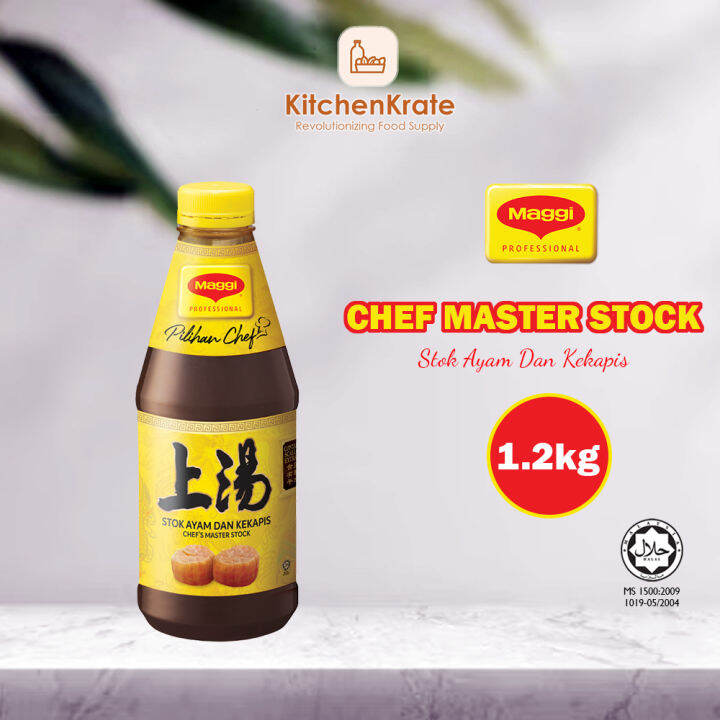 MAGGI Chef Master Stock Stok Ayam Dan Kekapis Pilihan Chef 1.2kg | Lazada